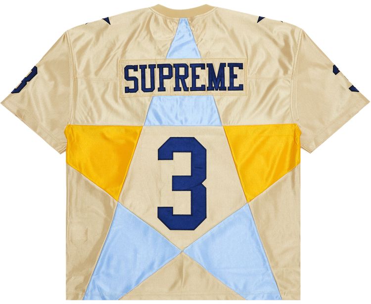 Buy Supreme Star Football Jersey 'Gold' - FW24KN75 GOLD | GOAT