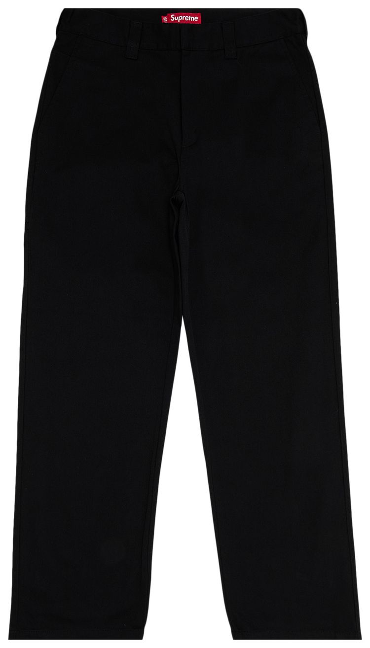 Buy Supreme Work Pant 'Black' - FW24P19 BLACK | GOAT
