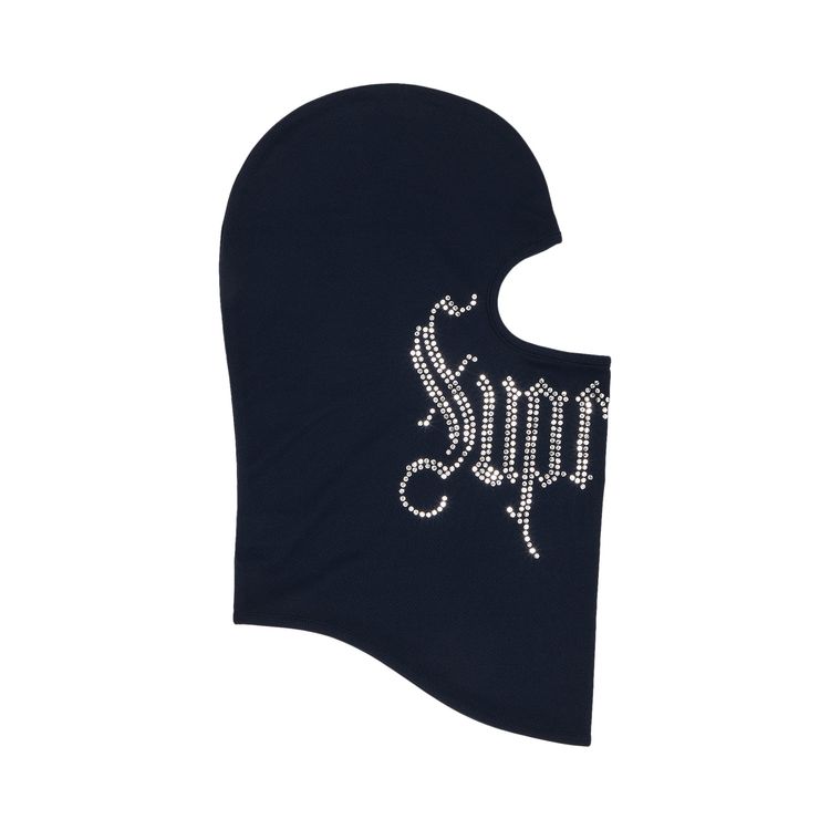 Buy Supreme Rhinestone Balaclava 'Navy' - FW24H90 NAVY | GOAT