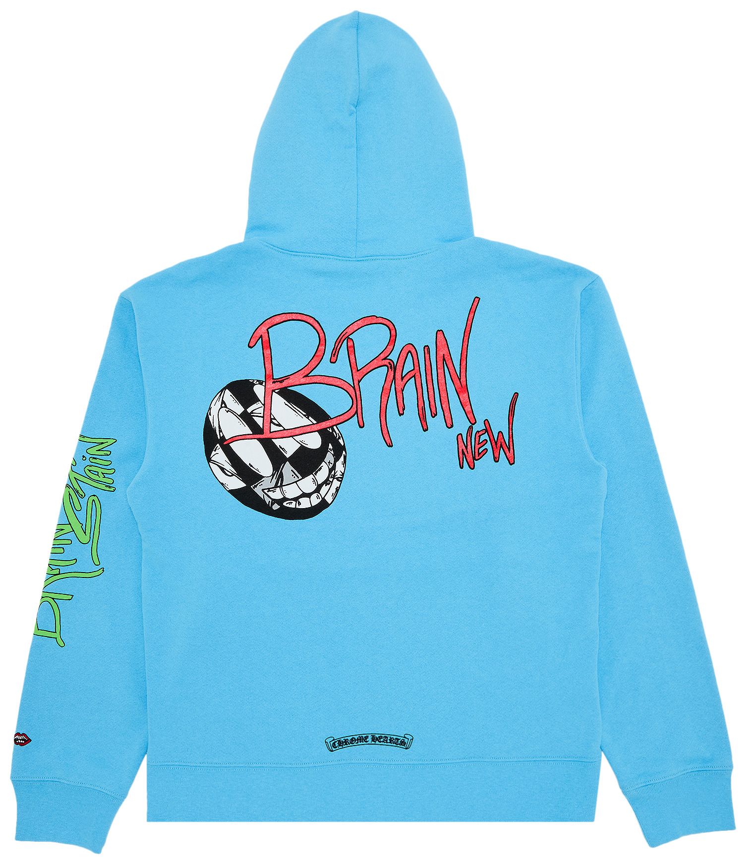 Buy Chrome Hearts Matty Boy Brain Hoodie 'Blue' - 1383 100000106MBBH ...