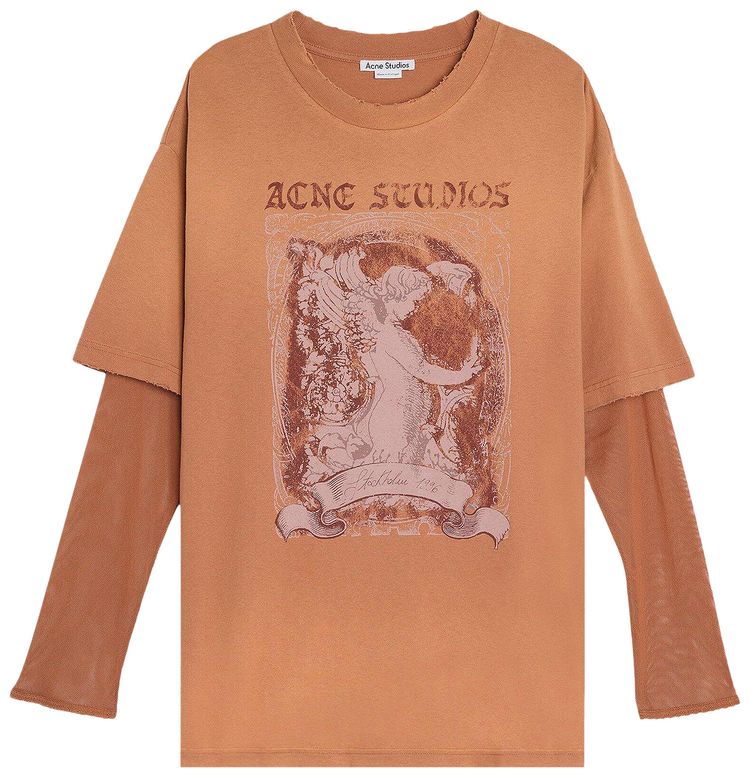 Buy Acne Studios T-Shirt 'Rust Red' - AL0421 GOAT RUST | GOAT