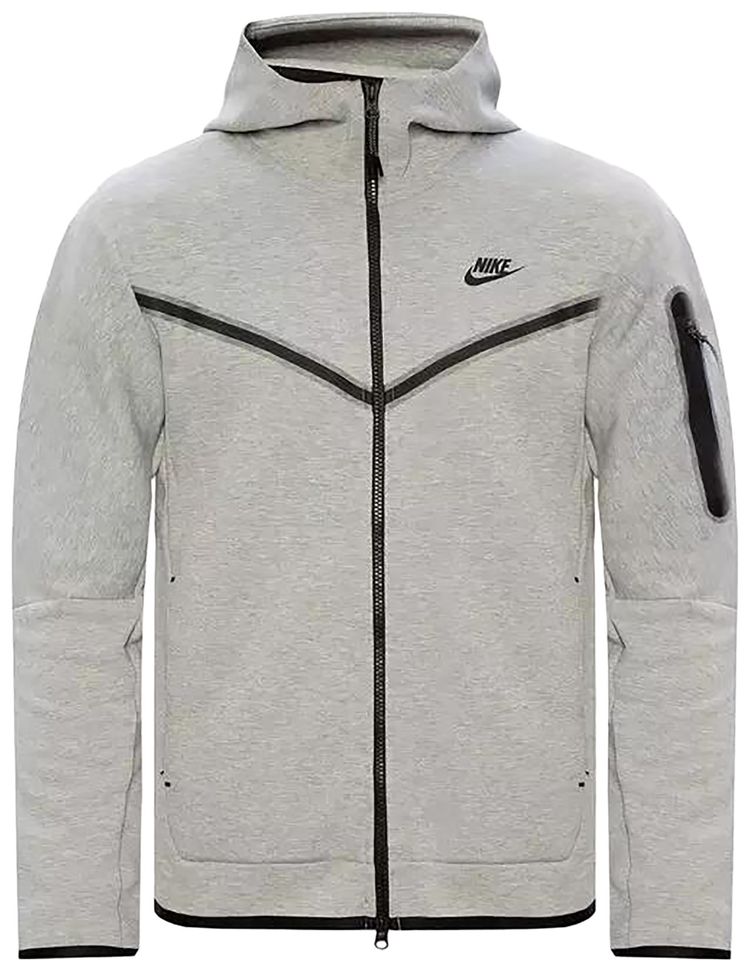 Buy Nike Tech Fleece Full-Zip Windrunner Hoodie 'Dark Grey Heather ...