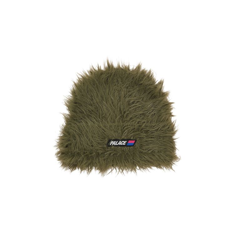Buy Palace Yeti Beanie 'Olive' - P27BN029 | GOAT