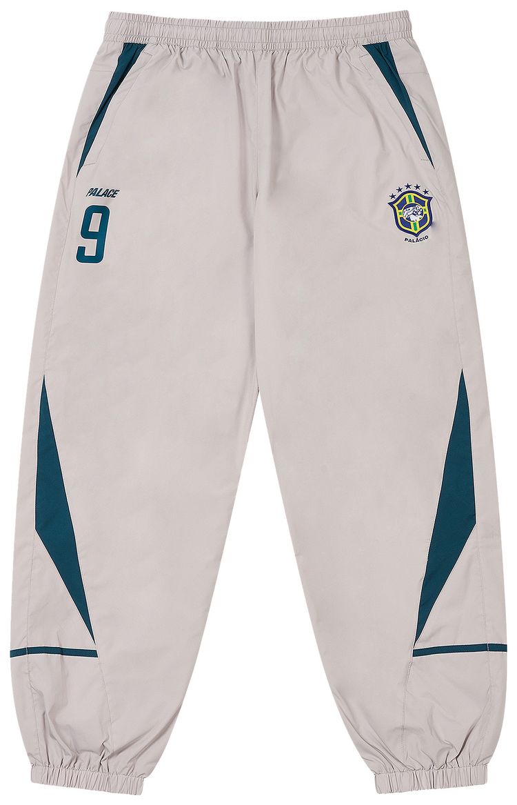 Buy Palace Pro Team 02 Shell Jogger 'Light Grey' - P27JG058 | GOAT