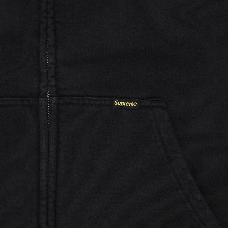 Buy Supreme Work Zip Up Hooded Sweatshirt 'Black' - FW24SW43 BLACK | GOAT