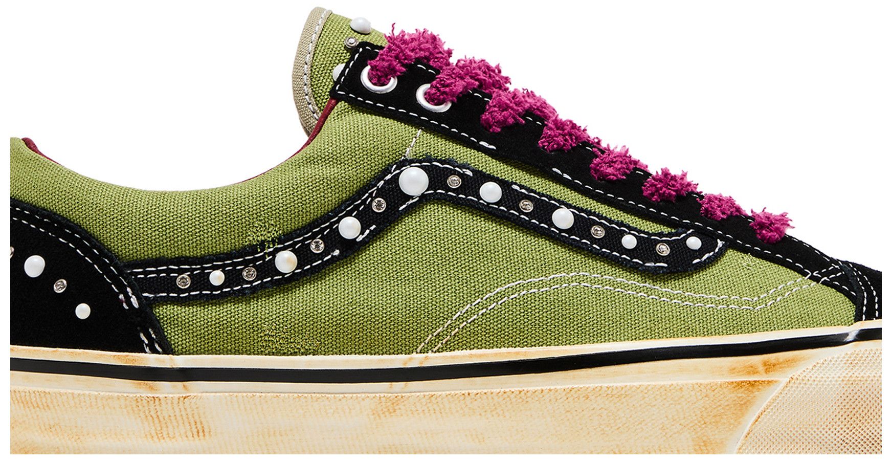 Buy SATOSHI NAKAMOTO x Vans Old Skool Reissue 36 'Pearlized Army ...