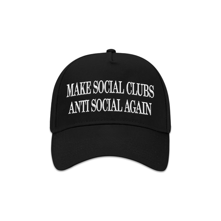 Buy Anti Social Social Club Double Hater Cap 'Black' - ASSC24921AC06 ...