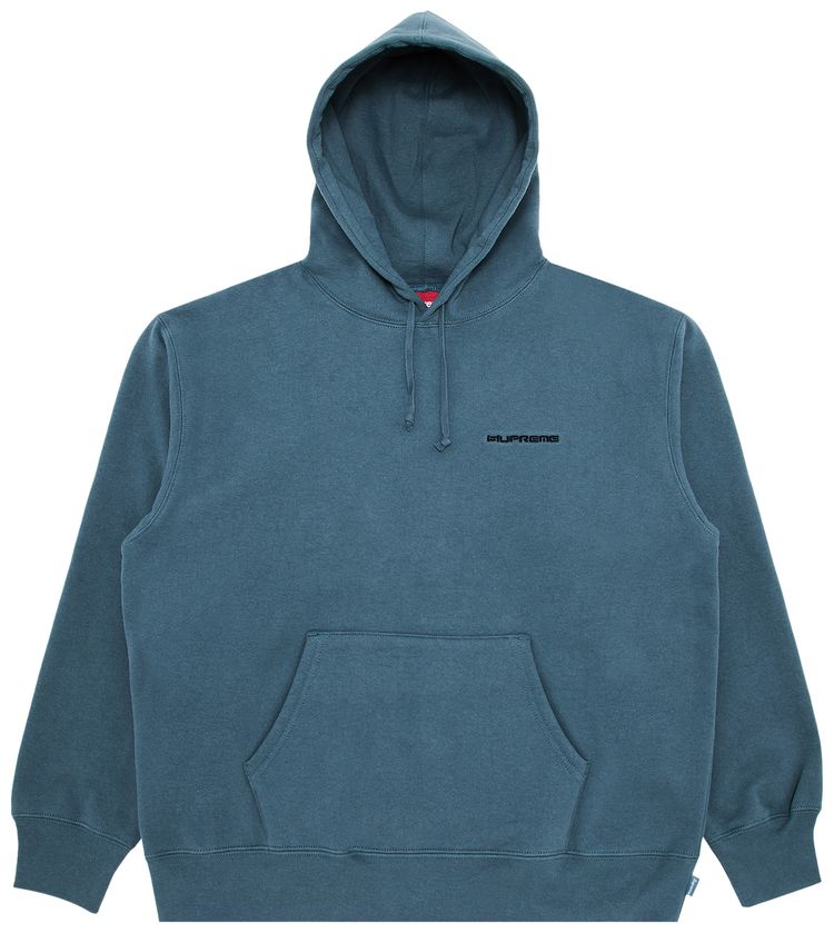 Buy Supreme AOI Stacked Hooded Sweatshirt 'Slate' - FW24SW81 SLATE | GOAT