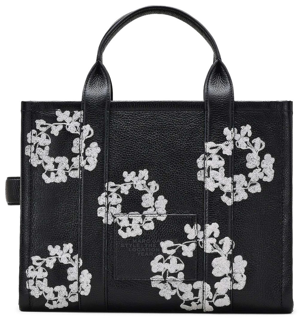 Buy Marc Jacobs x Denim Tears Leather Medium Tote Bag 'Black ...