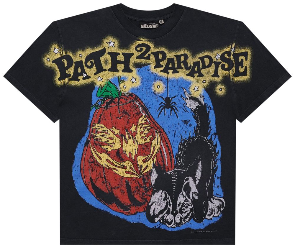 Buy Hellstar Halloween 1996 P2P T-Shirt 'Black' - HSH2TE05 BLAC | GOAT