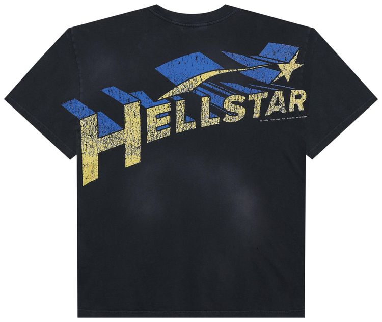Buy Hellstar Superhero T-Shirt 'Black' - HSH2TE04 BLAC | GOAT