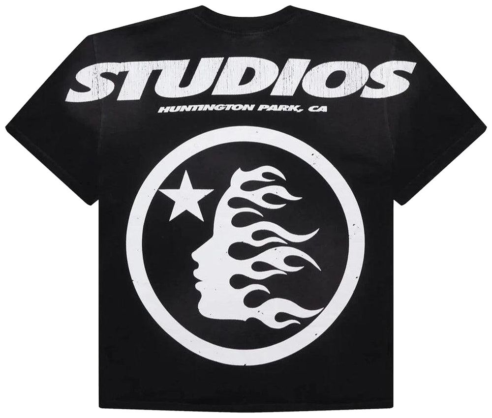 Buy Hellstar Studios Cartoon Logo T-Shirt 'Blue' - HS02TEE001 BLUE | GOAT