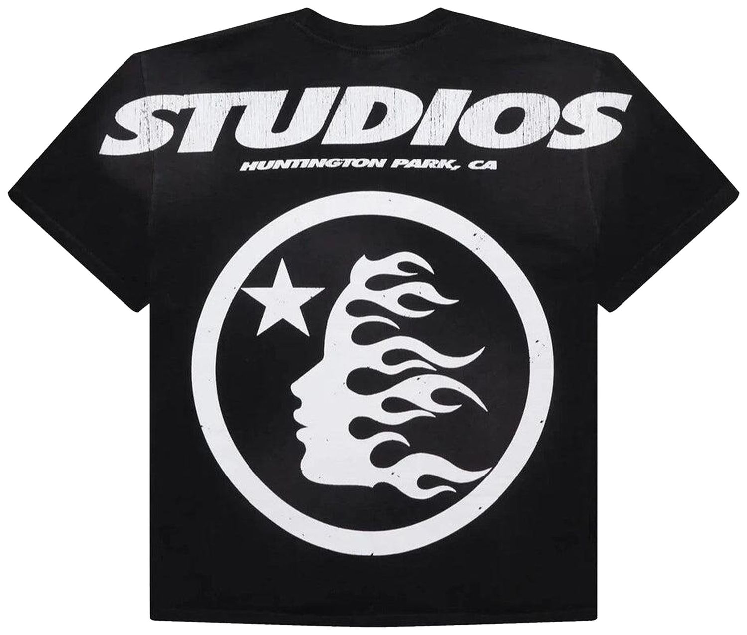 Buy Hellstar Studios Cartoon Logo T-Shirt 'Blue' - HS02TEE001 BLUE | GOAT