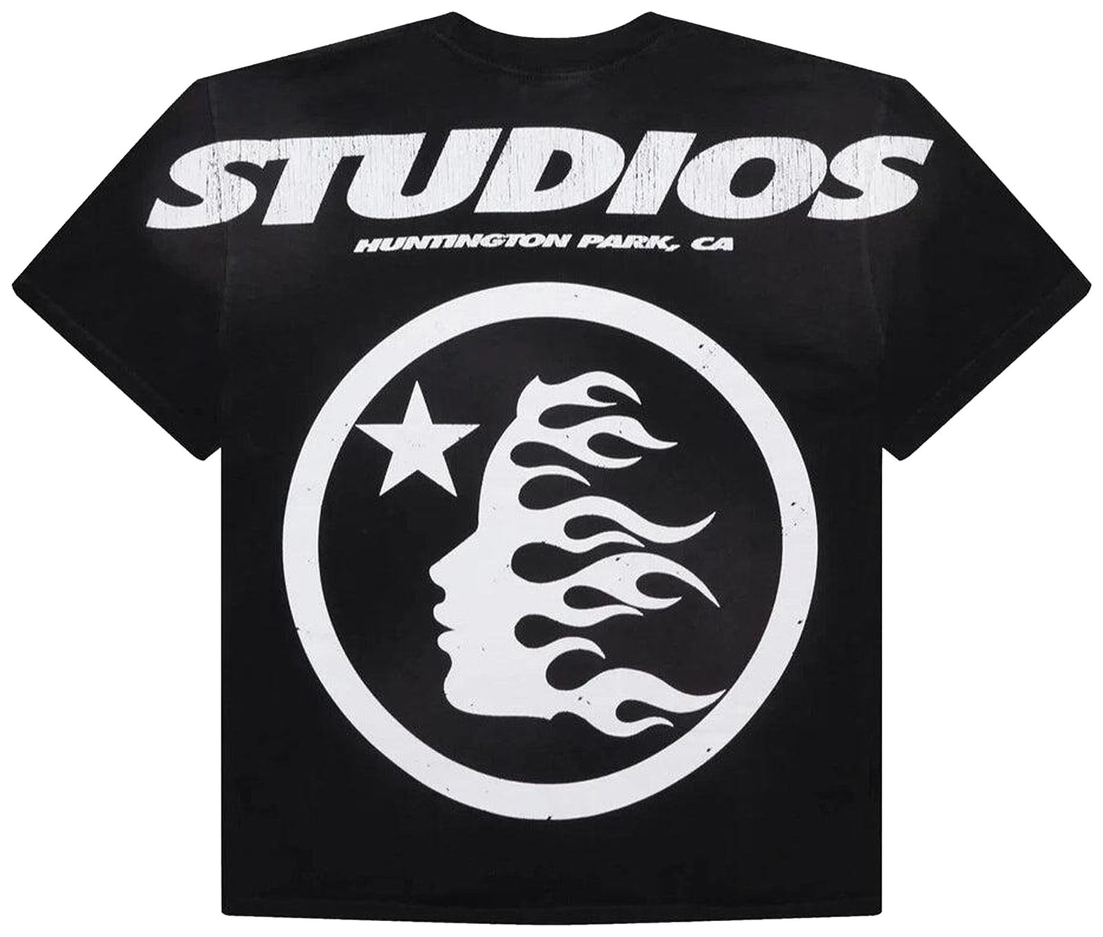 Buy Hellstar Studios Cartoon Logo T-Shirt 'Blue' - HS02TEE001 BLUE | GOAT