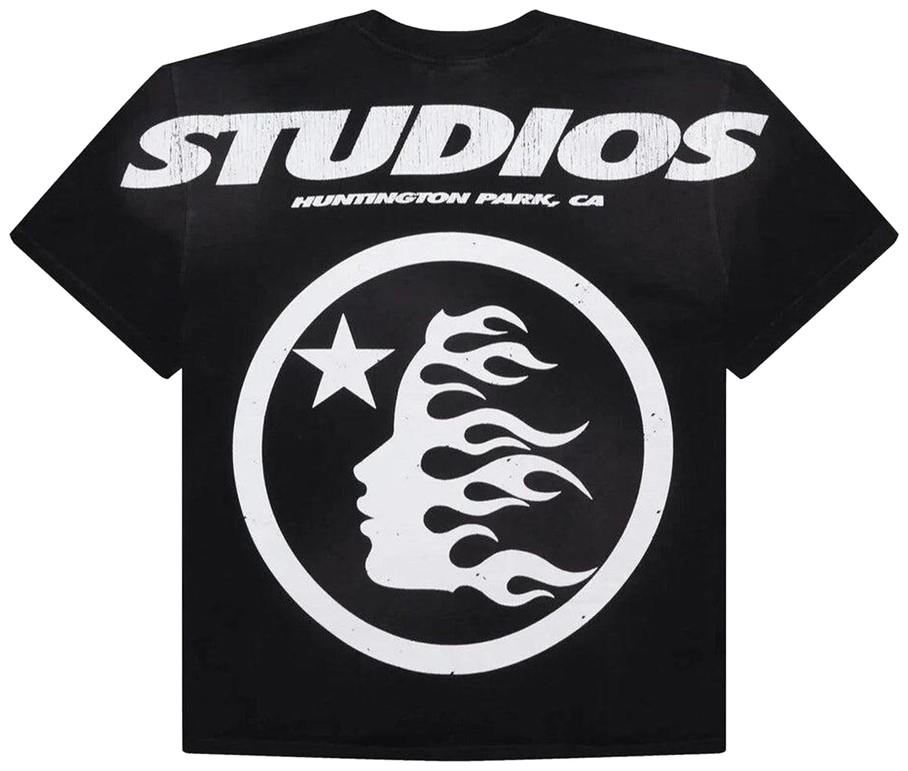 Buy Hellstar Studios Cartoon Logo T-Shirt 'Blue' - HS02TEE001 BLUE | GOAT