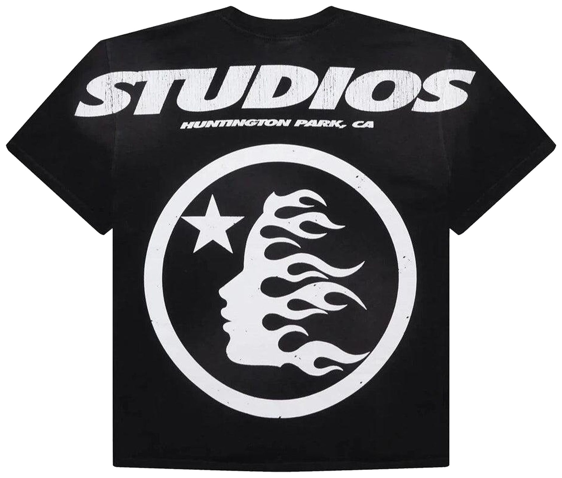 Buy Hellstar Studios Cartoon Logo T-Shirt 'Blue' - HS02TEE001 BLUE | GOAT