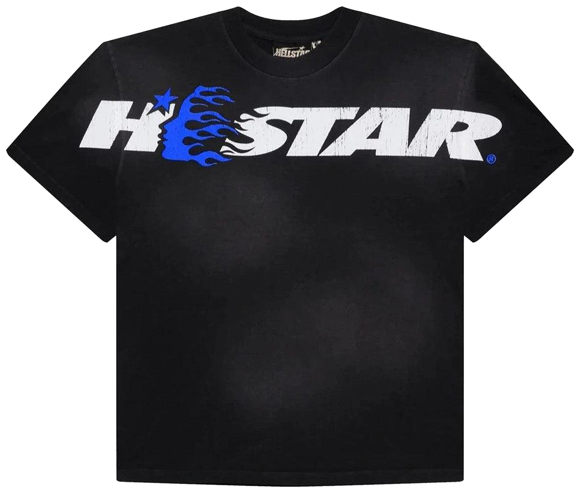 Buy Hellstar Studios Cartoon Logo T-Shirt 'Blue' - HS02TEE001 BLUE | GOAT