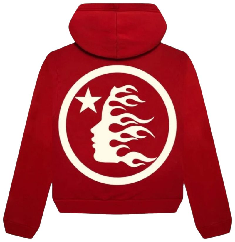 Buy Hellstar Uniform Hoodie 'Red' - HSCC01HOO001 RED | GOAT