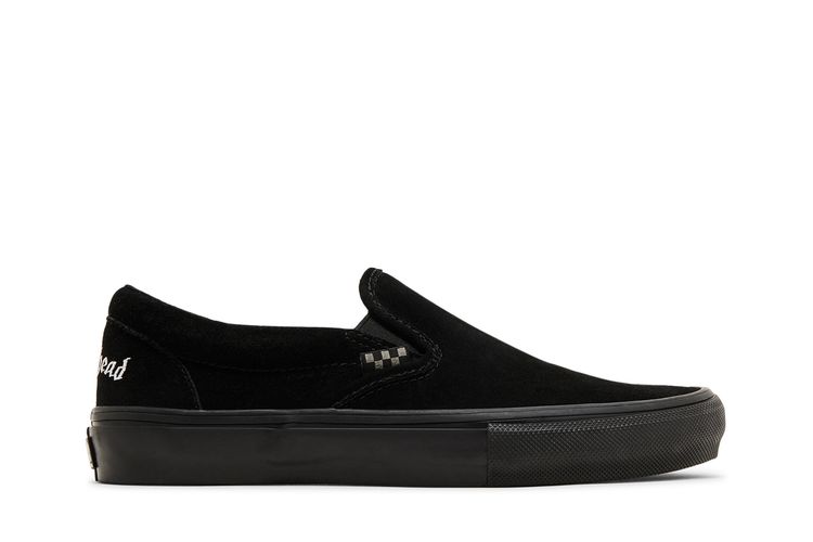 Buy Vans Motorhead x Skate Slip-On 'Black' - VN0005V6BKA | GOAT