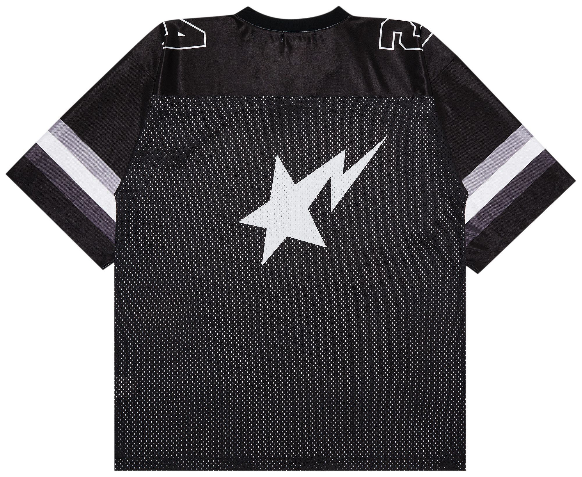 Buy GOAT Exclusive BAPE Football Jersey - 1K72 109 001 BLACK | GOAT