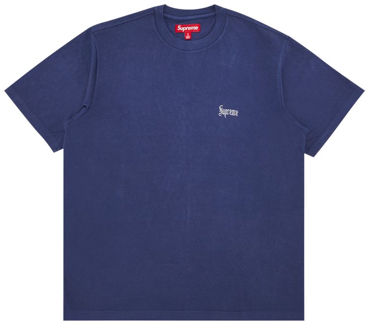 Buy Supreme Old English Tee 'Navy' - FW24KN37 NAVY | GOAT