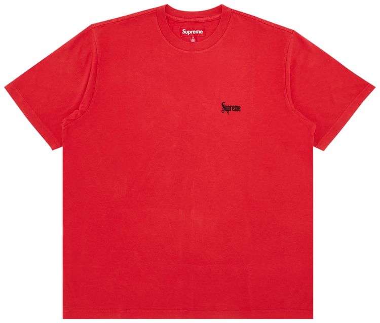Buy Supreme Old English Tee 'Red' - FW24KN37 RED | GOAT