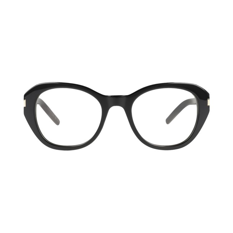 Buy Saint Laurent Round Frame Sunglasses 'Black/Yellow' - SL604 001 | GOAT