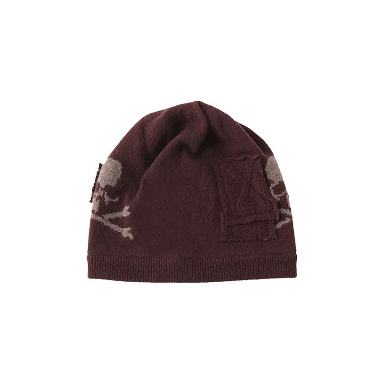 Buy Mastermind World Patchwork Beanie 'Brown' - MW24S13 KN003 BROW | GOAT