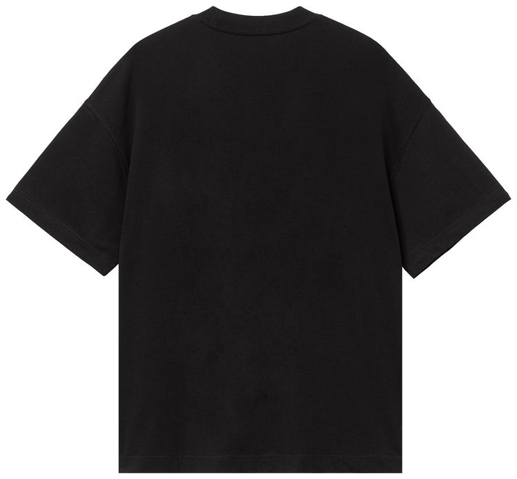 Buy Carhartt Wip Signature Script T Shirt Blackwax I033828 Blac Goat