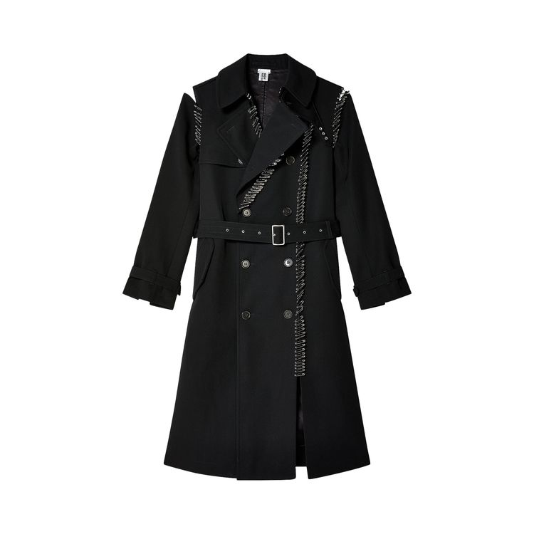 Buy Comme des Garçons Double Row Buttons Coat 'Black' - 3N C004 051 ...