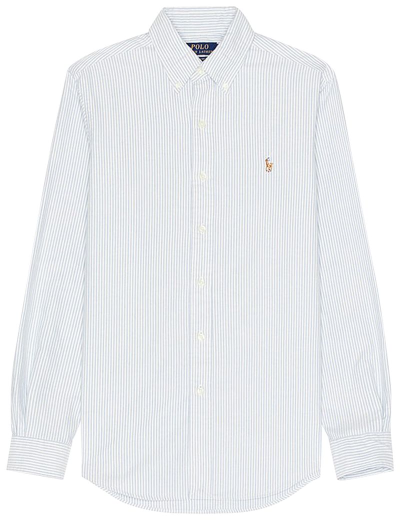 Buy Polo Ralph Lauren Core Replen Strip Shirt 'Blue/White ...