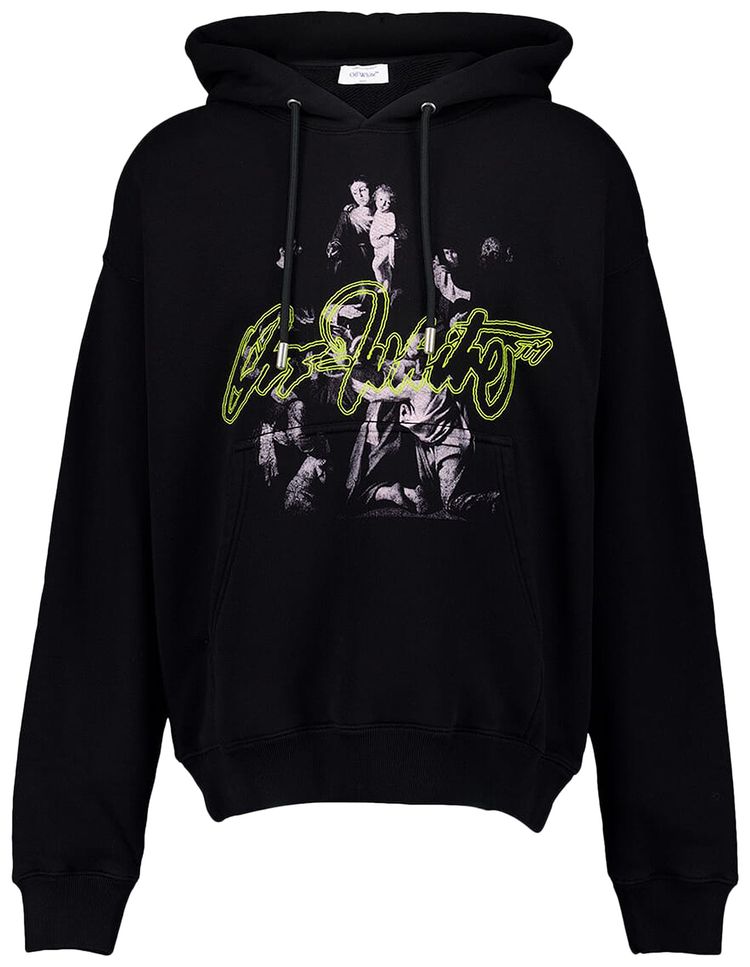 Buy Off-White Script Mary Skate Hoodie 'Black' - OMBB085F24FLE00C1084 ...