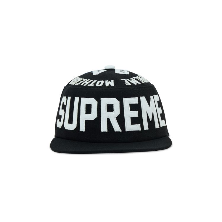 Buy Supreme Alpha Omega Pillbox Hat 'Black' - FW24H74 BLACK | GOAT