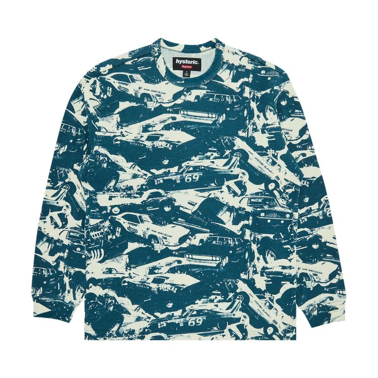 Buy Supreme x HYSTERIC GLAMOUR Cars Thermal 'Teal' - FW24KN72 TEAL | GOAT