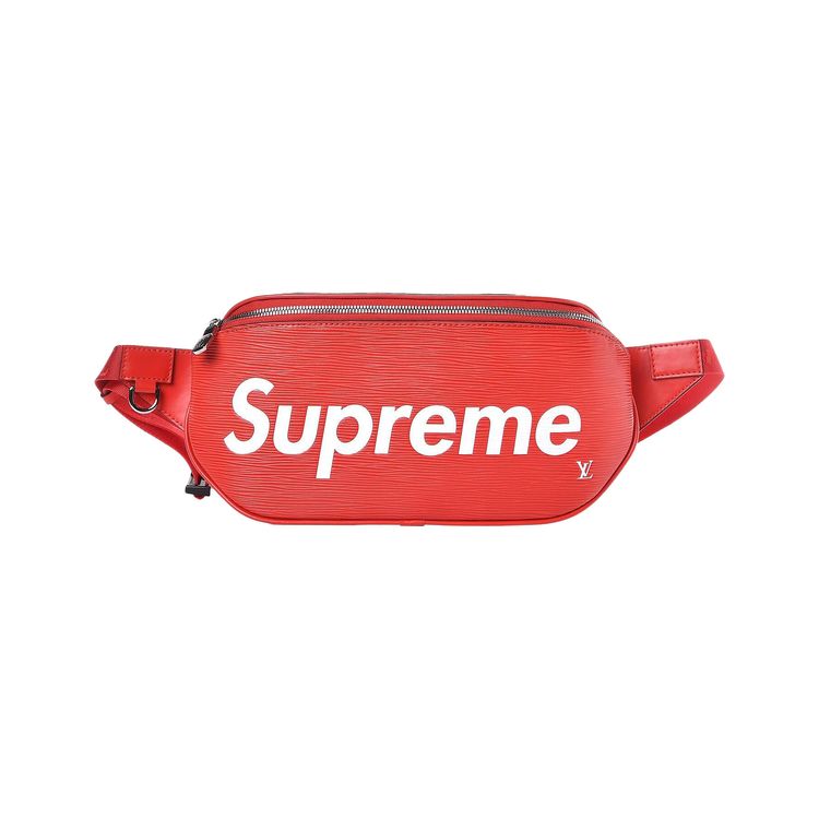 Buy Louis Vuitton x Supreme Bumbag 'Red' - 00049 1SS1733LVXSBR RED | GOAT