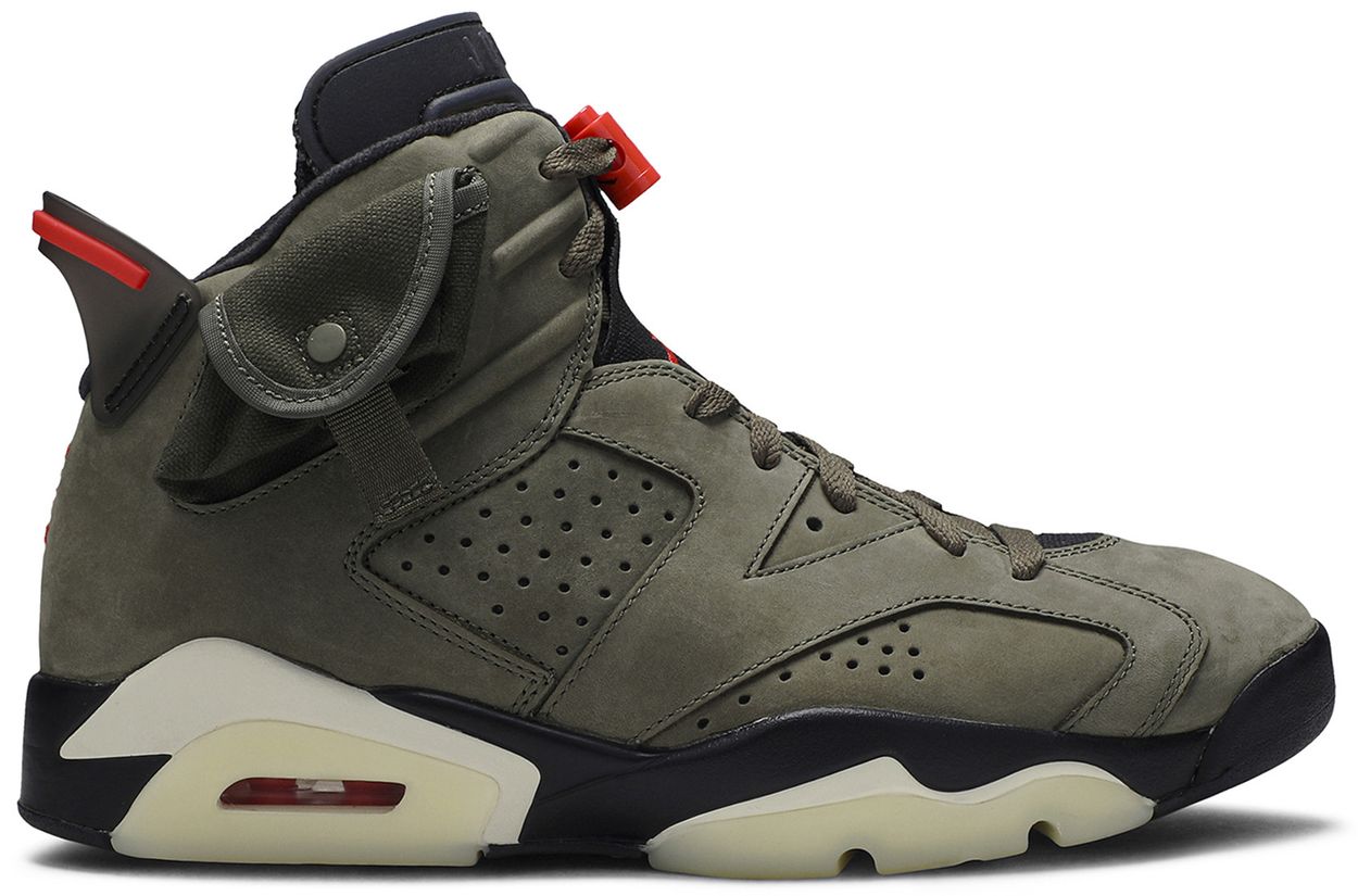 Buy Travis Scott x Air Jordan 6 Retro 'Olive' - CN1084 200 | GOAT