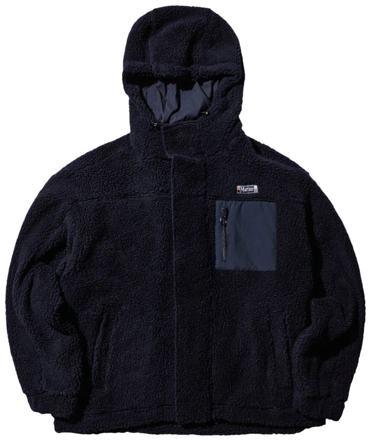 Buy Martine Rose Oversized Fleece 'Blue' - 706JT04504 BLUE | GOAT