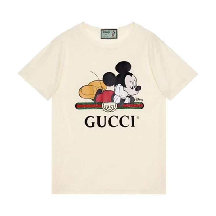 Buy Gucci x Disney Mickey Mouse Logo T-Shirt 'White' - 492347 XJB7W ...