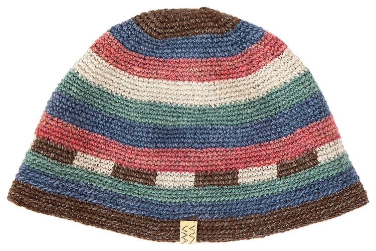 Buy Visvim Meda Crochet Knit Hat 'Multi' - 124203003018 MULT | GOAT