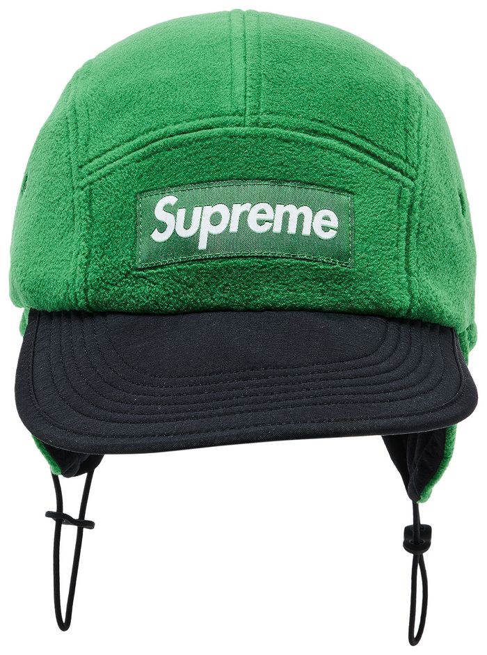 Buy Supreme Polartec Earflap Camp Cap 'Green' - FW24H3 GREEN | GOAT