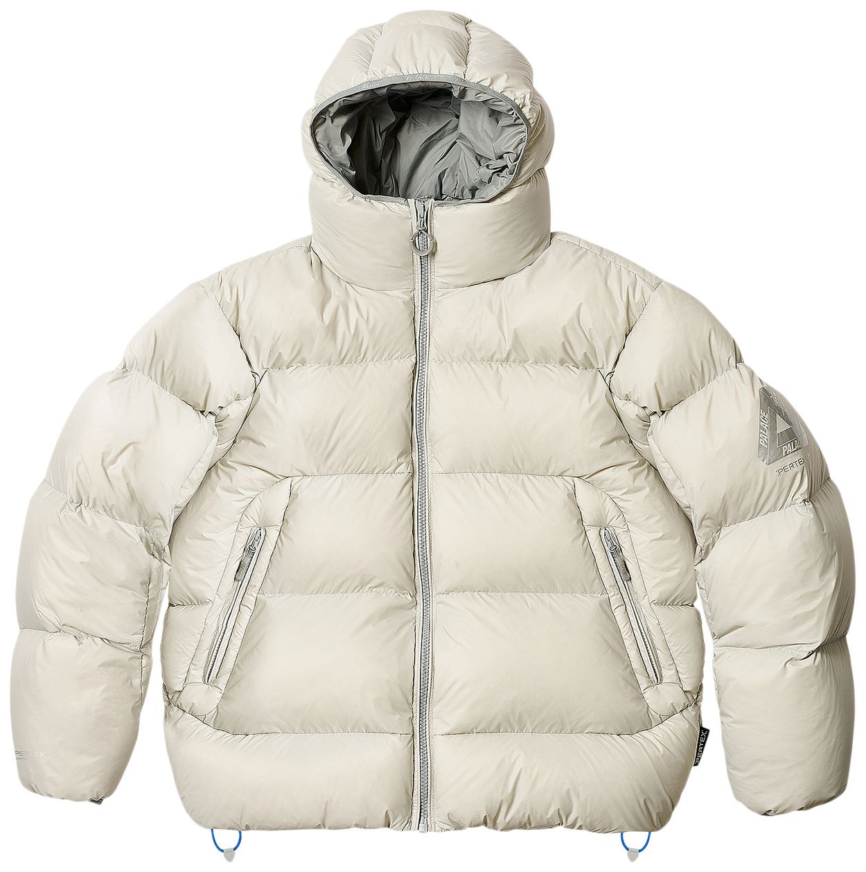 Buy Palace PERTEX Opaque Balaclava Puffa 'Concrete Grey' - P27JK053 | GOAT