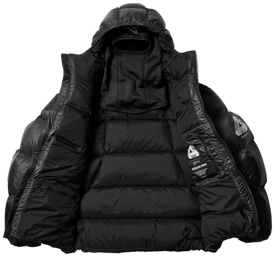 Buy Palace PERTEX Opaque Balaclava Puffa 'Black' - P27JK052 | GOAT