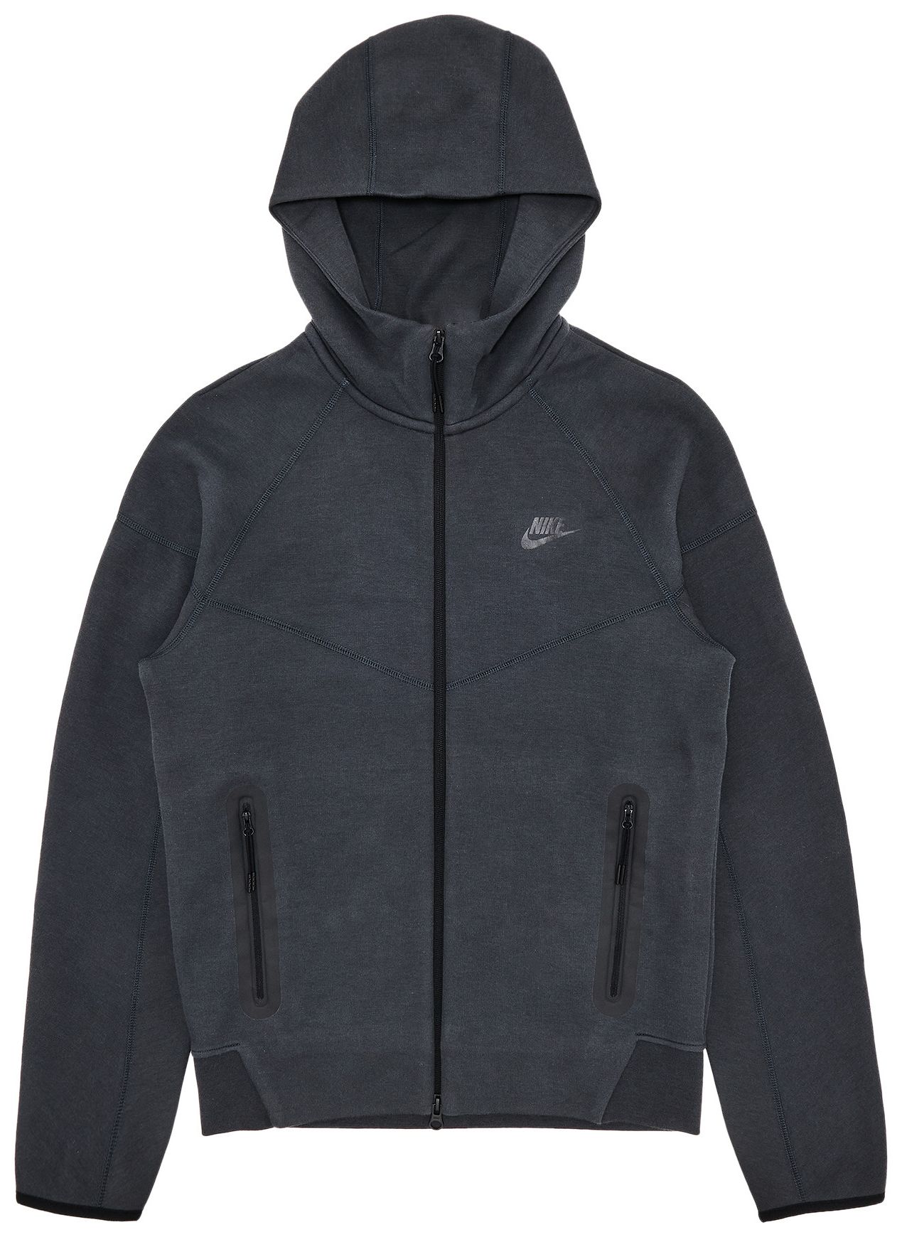Buy Nike Sportswear Tech Fleece Windrunner Full Zip Hoodie 'Anthracite ...