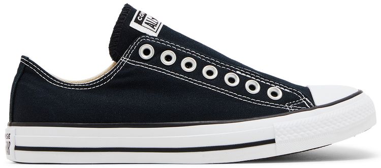 black converse low