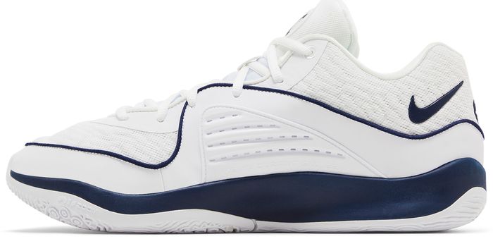 Buy Nike KD 16 TB Promo 'White Midnight Navy' - FN7091 101 | GOAT