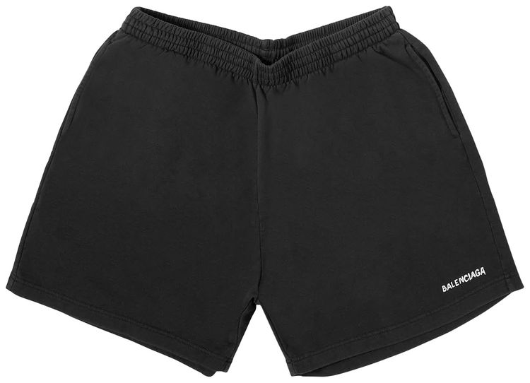 Buy Balenciaga Shorts 'Black/White' - 676137 TOVO6 1070 | GOAT