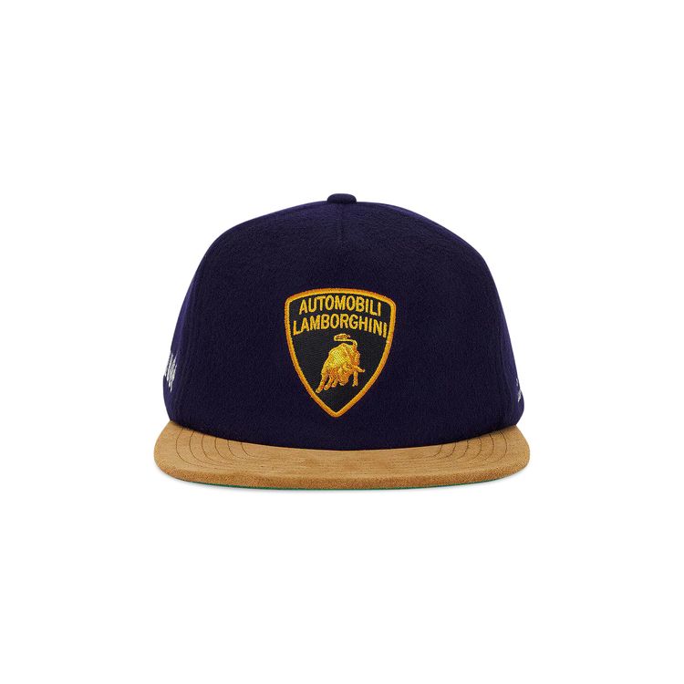 Buy Rhude x Automobili Lamborghini 63 Hat 'Navy/Brown' - FW23HA18504053 ...