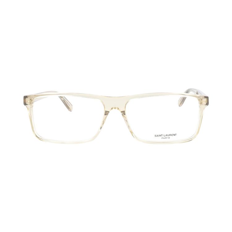 Buy Saint Laurent Rectangular Frame Eyeglasses 'Yellow' - SL 483 006 | GOAT