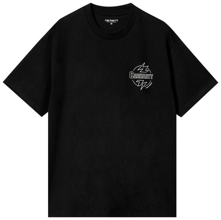 Buy Carhartt WIP Short-Sleeve Ablaze T-Shirt 'Black/Wax' - I033639 BLAC ...