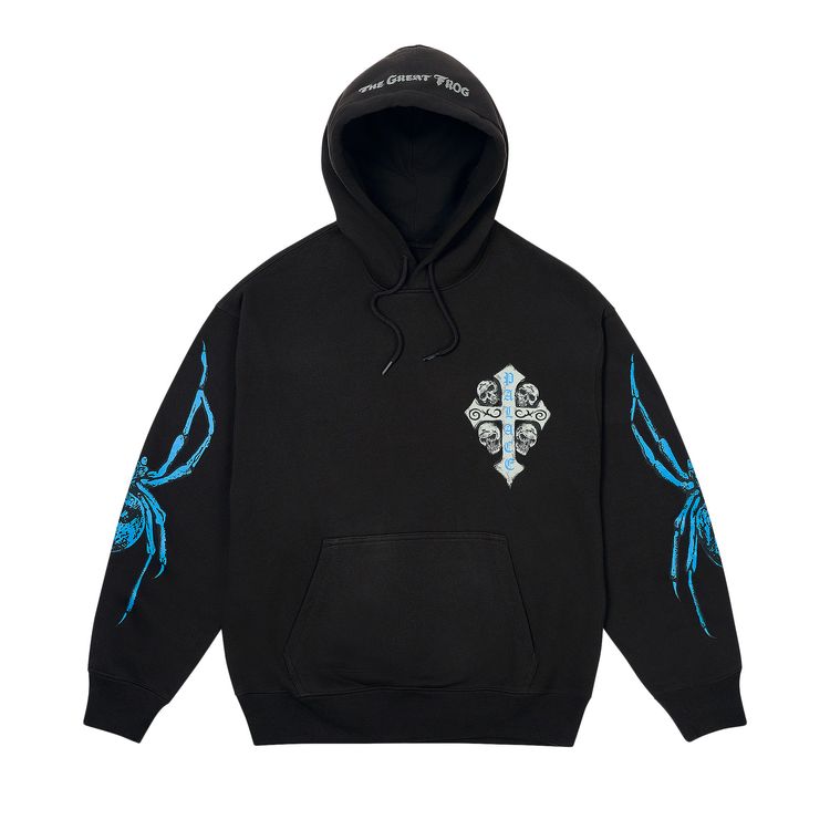 Buy Palace TGF Hood 'Black' - P27TGFCS002 | GOAT